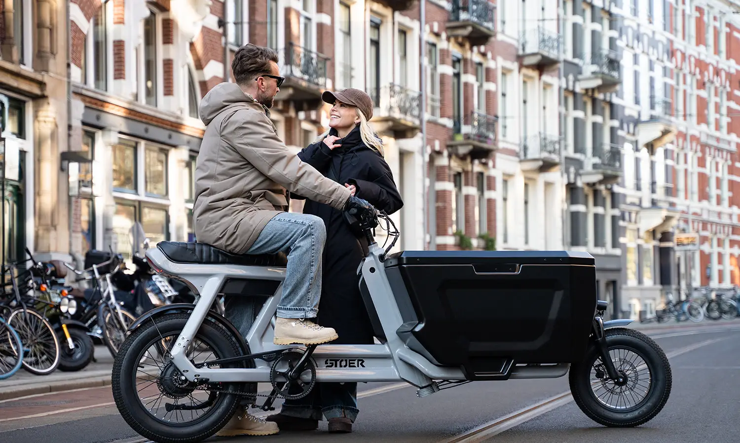 The CargoX cargo bike/fat cargo bike of 2025, ideal for families